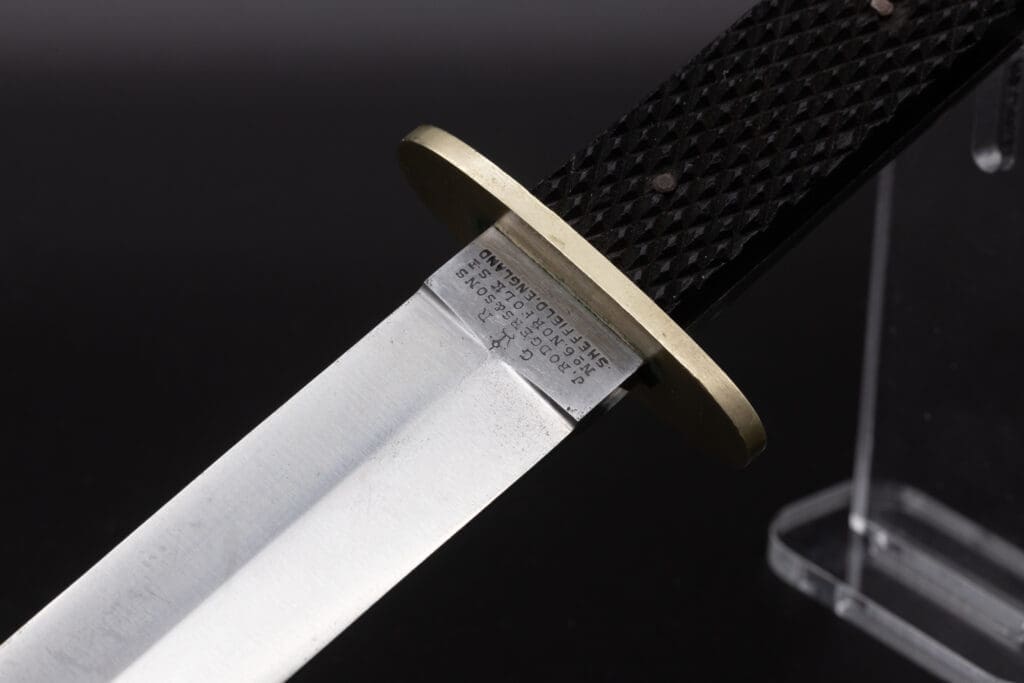 Sheffield made Drop point knife - Edged Militaria