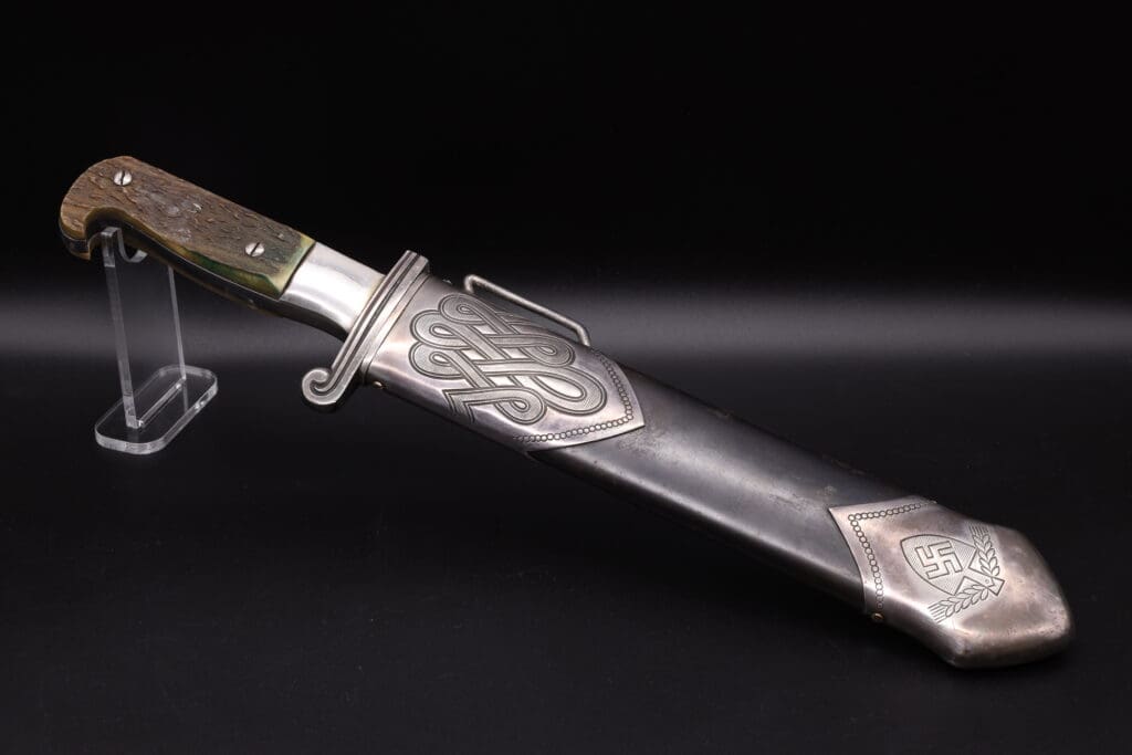 Rare RAD Hewer “Full Stag” Dagger by Eickhorn - Edged Militaria