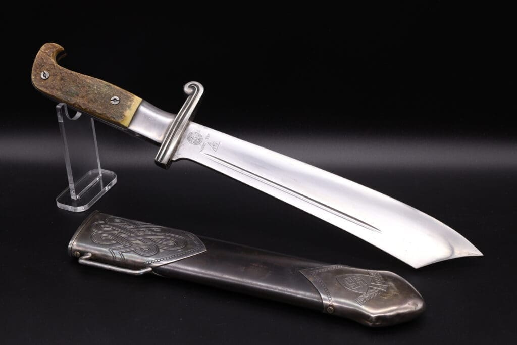 Rare RAD Hewer “Full Stag” Dagger by Eickhorn - Edged Militaria