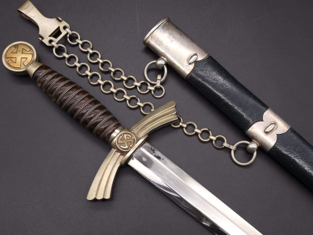 Rare Transitional DLV “Soft Shell” Luftwaffe Dagger by David Malsch ...