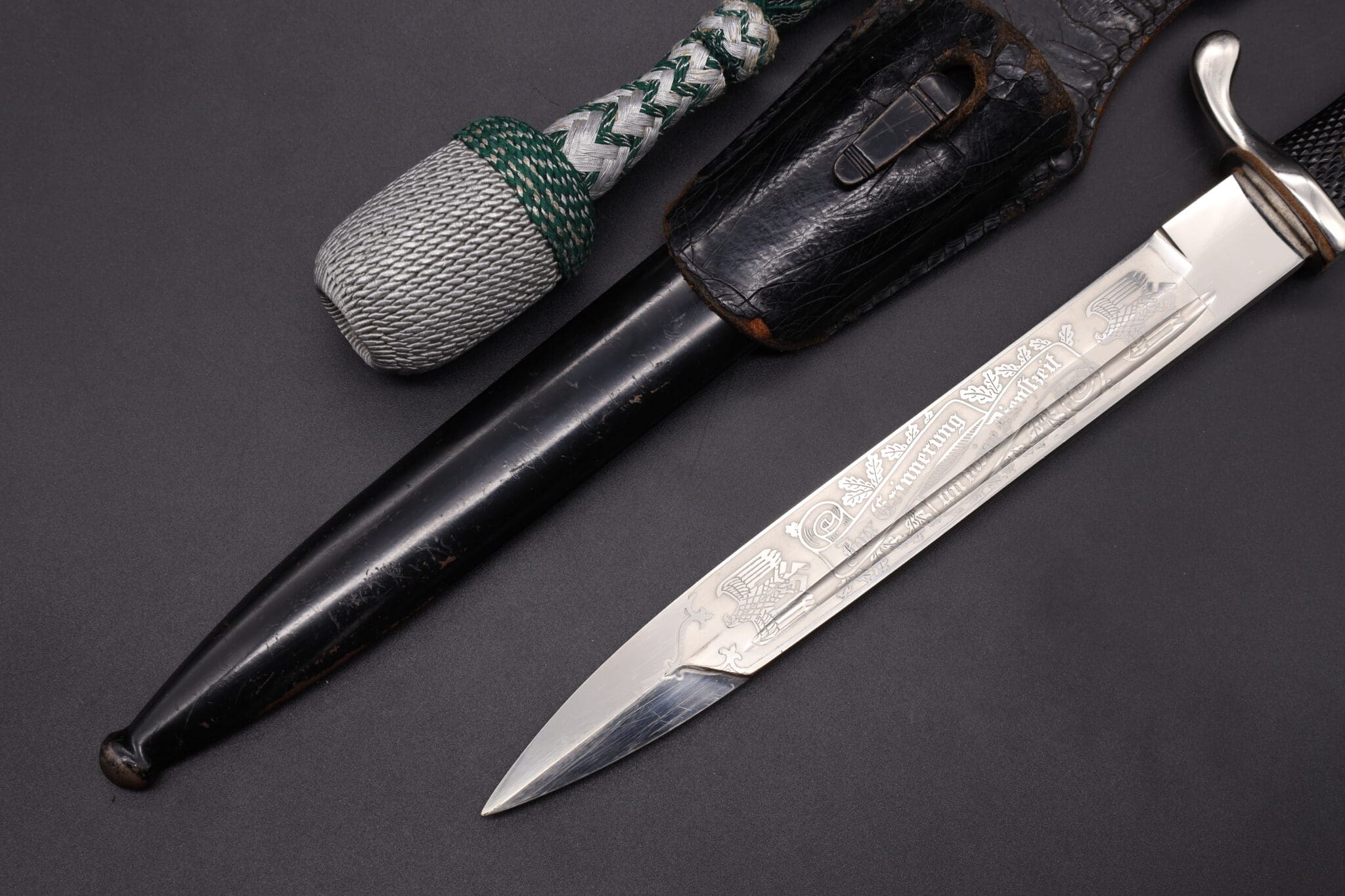 Army Etched Bayonet by Eickhorn - Edged Militaria