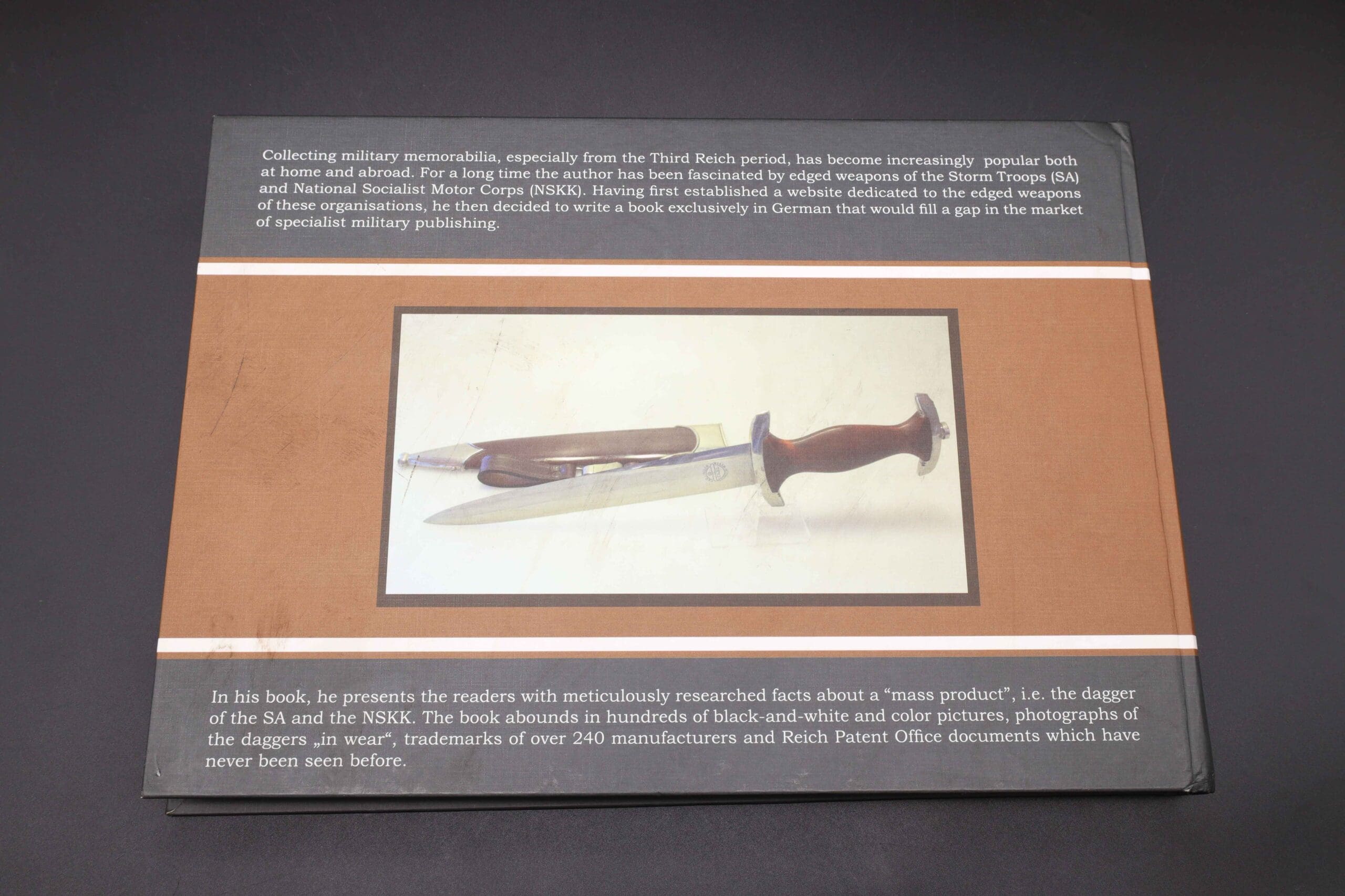 Ralf Siegert SA/NSKK Daggers Book - Edged Militaria