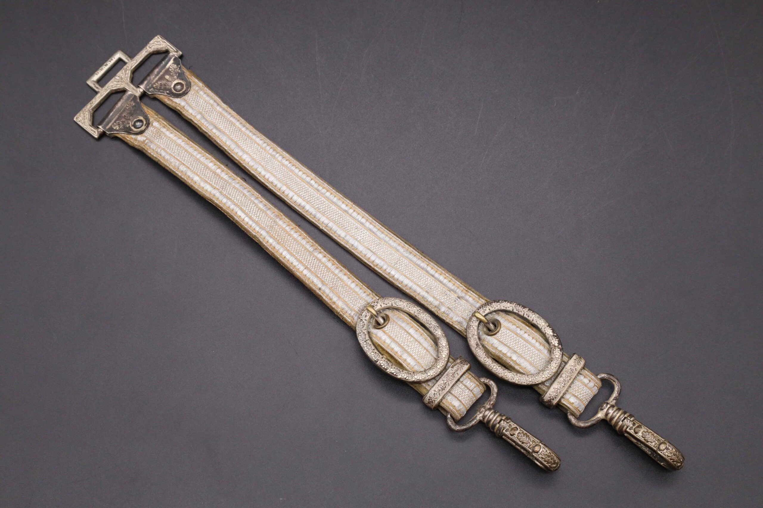 Rare 1st Type Army Officers Dagger Hangers - Edged Militaria